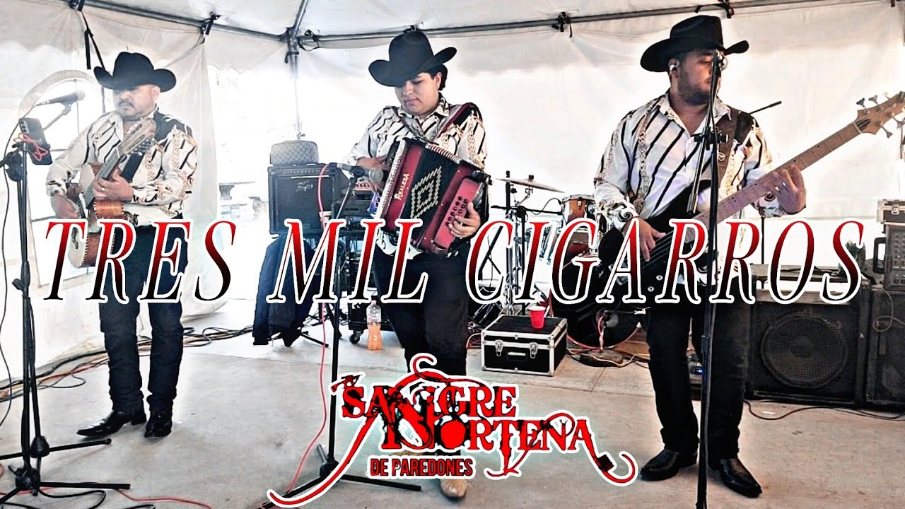 Sangre Norteña De Paredones - Tres Mil Cigarros (Video Musical) - YouTube