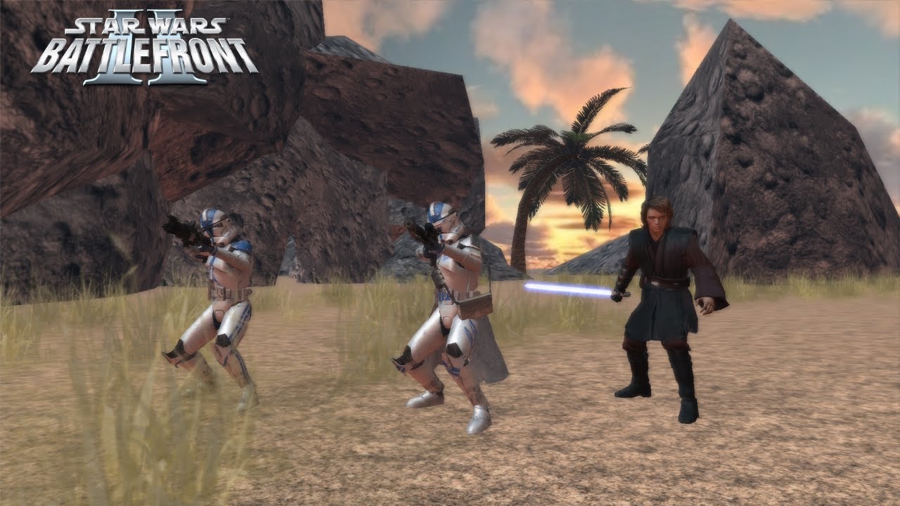 Star Wars Battlefront 2 (2005)- Ozone Sun Beach Map Mod | Conquest ...