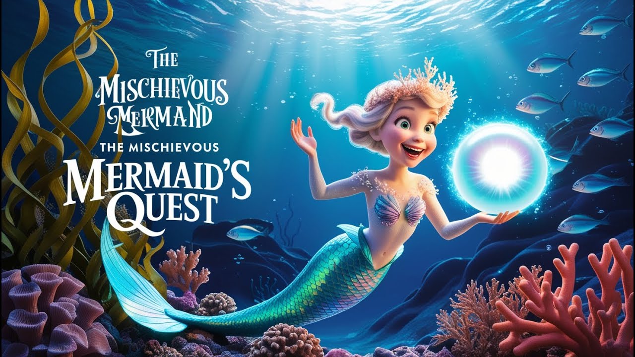 The Mischievous Mermaid's Quest | English Learning Animated Story - YouTube