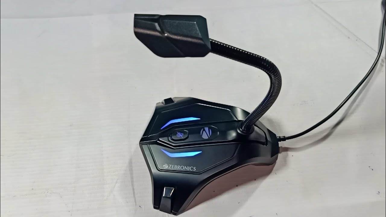 Zebronics Premium Gaming Microphone Unboxing And Review For PUBG Game ...