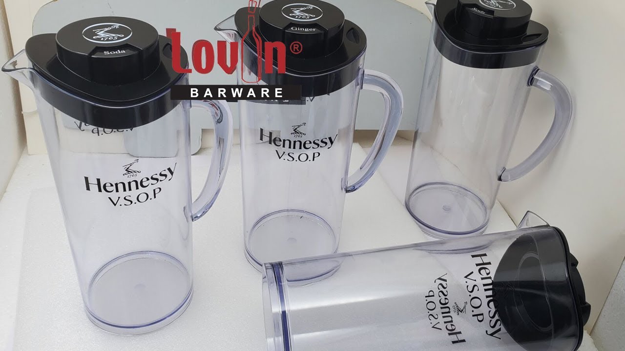Hennessy VSOP water pitcher #Hennessy #VSOP #pitcher - YouTube