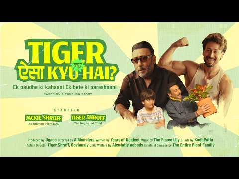 For The Love Of Plant Parenting | Ugaoo | Ft. Jackie Shroff | Ft. Tiger Shroff