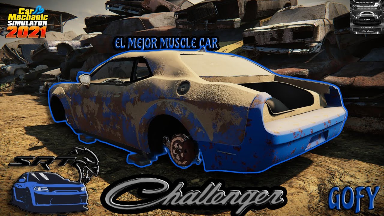 Restauración Dodge CHALLENGER SRT HELLCAT, La MEJOR restauración del ...