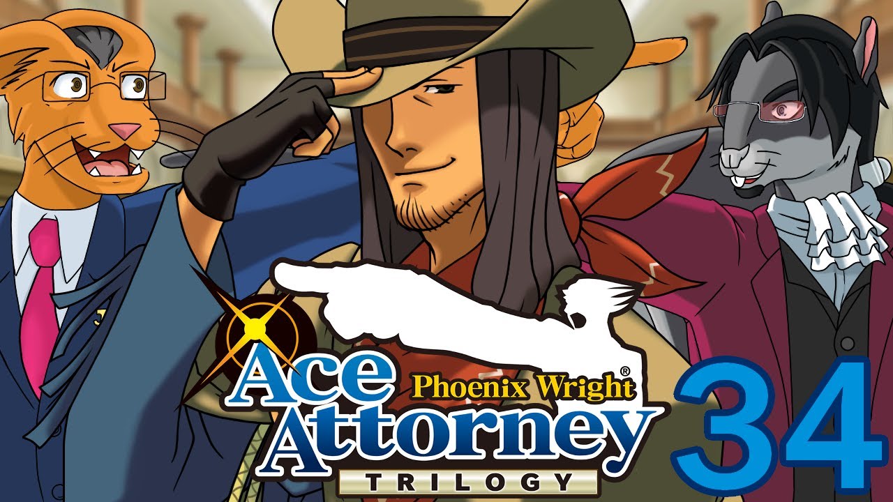 Sheriff Jake Marshall | Phoenix Wright: Ace Attorney - Part 34 - YouTube