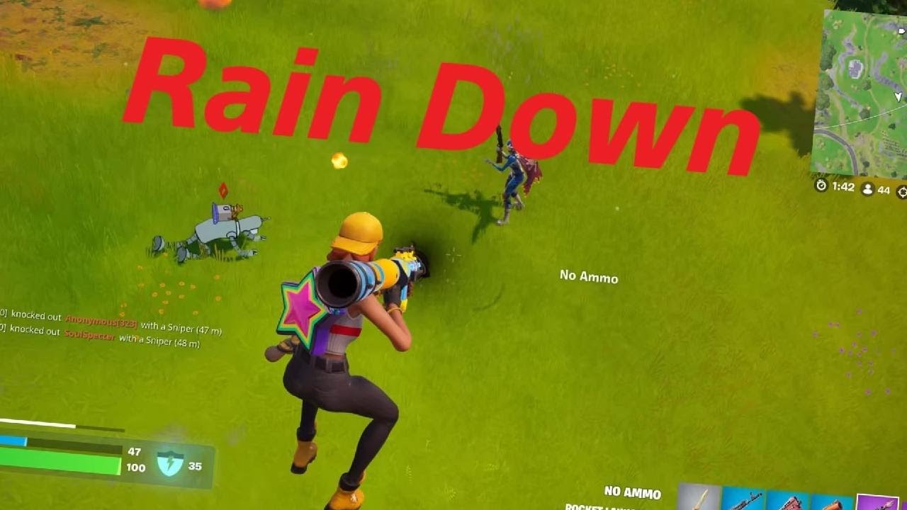 Fortnite Rain Down - YouTube
