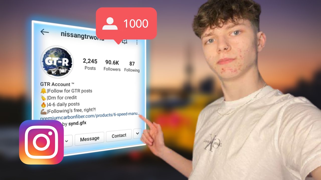How To Grow A Car Theme Page On Instagram - YouTube