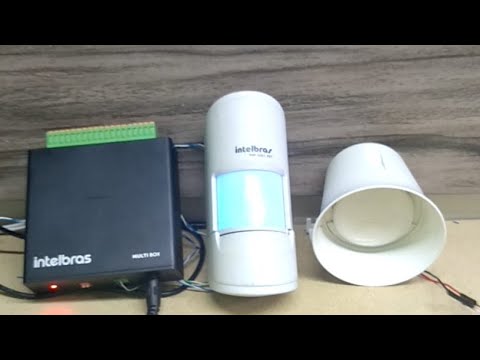 Como Torna MULTI BOX Intelbras Em Uma Central De Alarme - YouTube