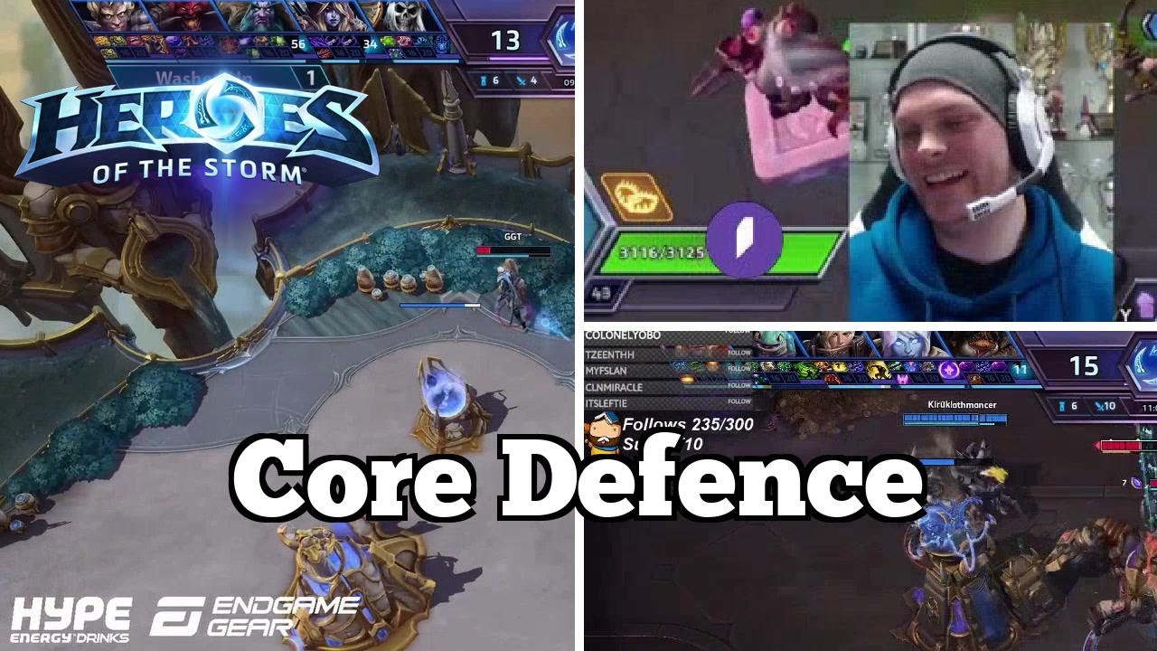 BEST Heroes Plays: Core Defence - YouTube