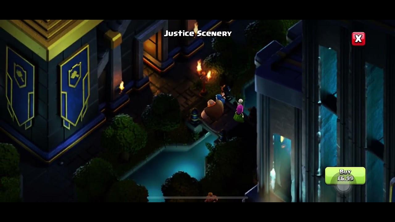Justice scenery showcase and music | Clash of Clans - YouTube