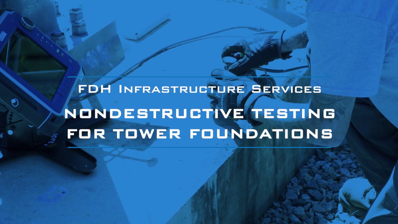 NDT Methods for Tower Foundation Investigations - YouTube