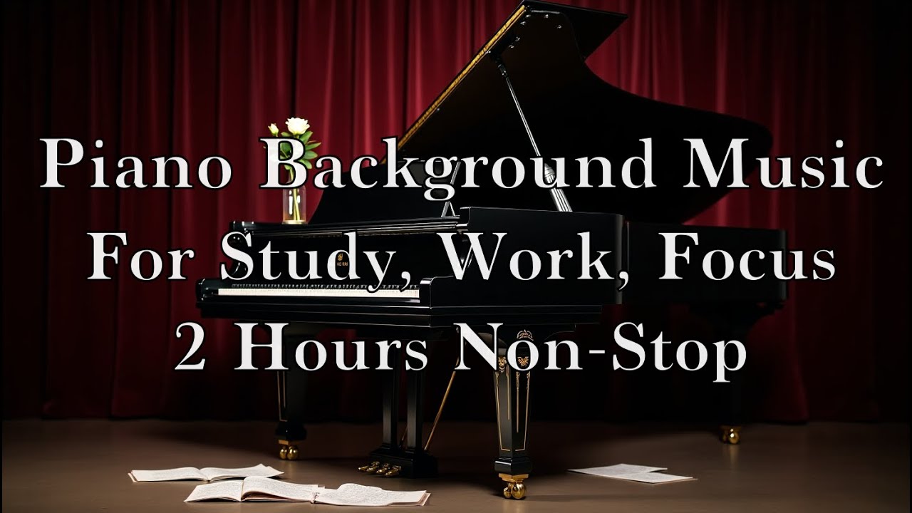Relaxing Piano Music for Working, Studying and Focus - No.2 (2 Hours ...