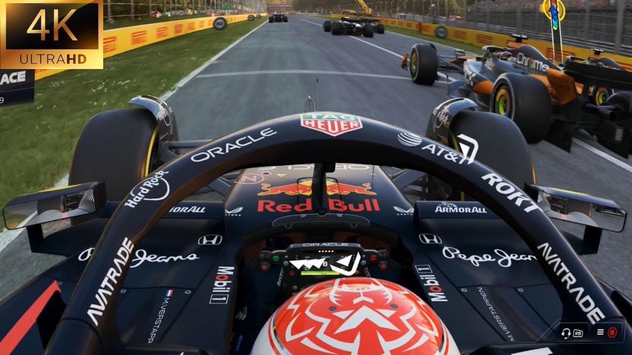 F1 25 | Red Bull RB20 🏎️ | Mission: Full Race at Monza 🇮🇹 | Max Attack ...