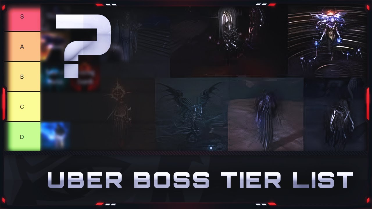 [PATH OF EXILE | 3.22] – UBER BOSS TIER LIST – RANKING BASED ON PROFIT ...