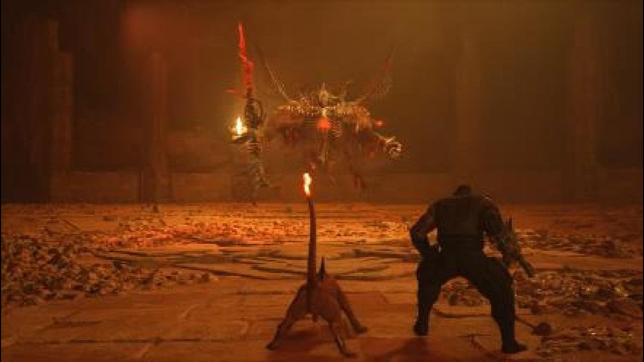 Final Fantasy VII Rebirth: Gi Nattak Boss Fight (4K) - YouTube