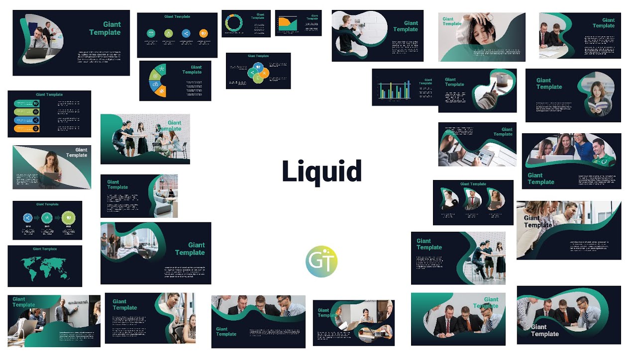Liquid Free Powerpoint Templates Free Download - YouTube