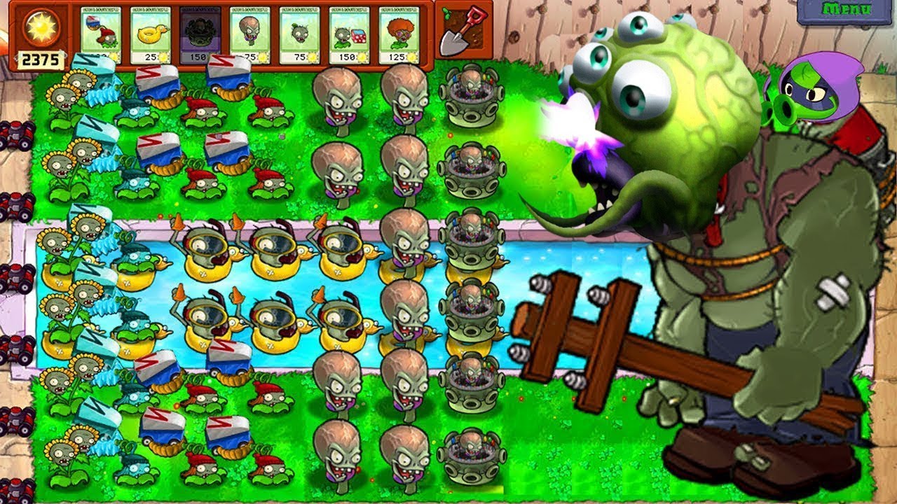 Plants vs Zombies Mod ZomPlant vs Zomplant : TEAM ZOMPLANT vs ...