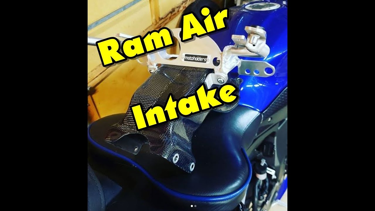 2017 Yamaha R1 Ram Air intake upgrade -Carbon Fiber- - YouTube