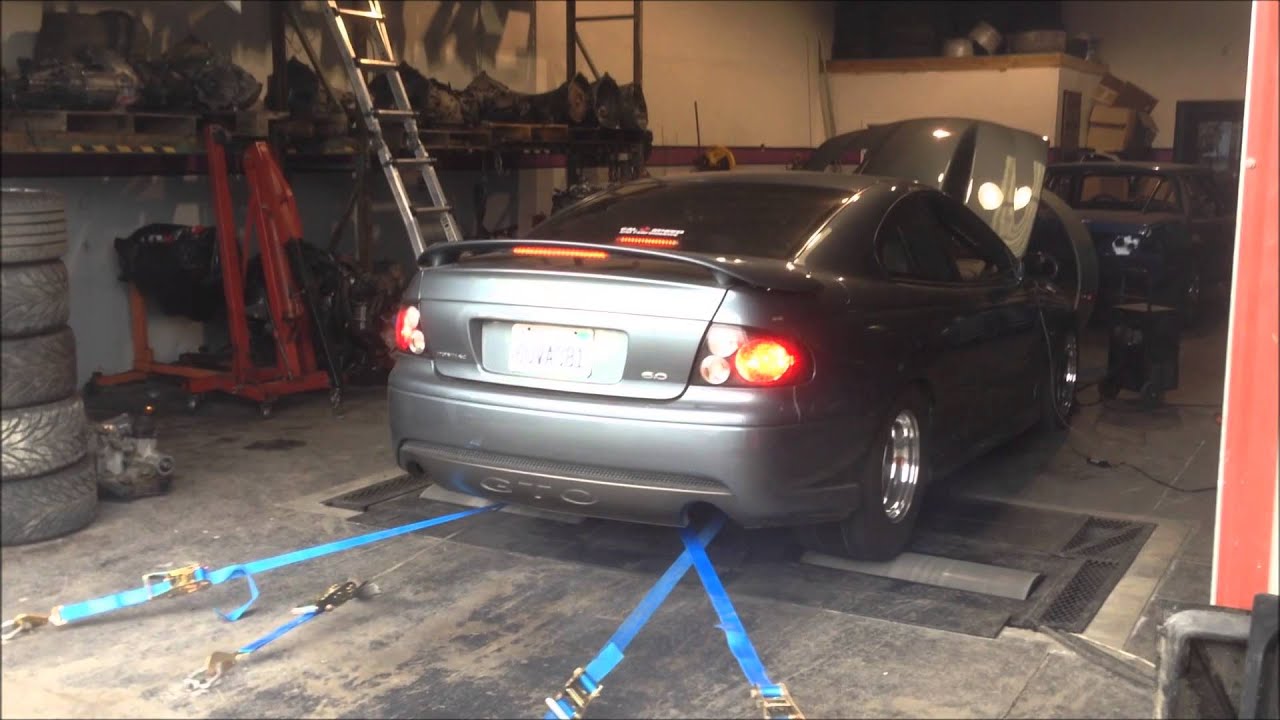 Calspeed and Performance 2006 GTO 454 LSX F1-C Procharger - YouTube