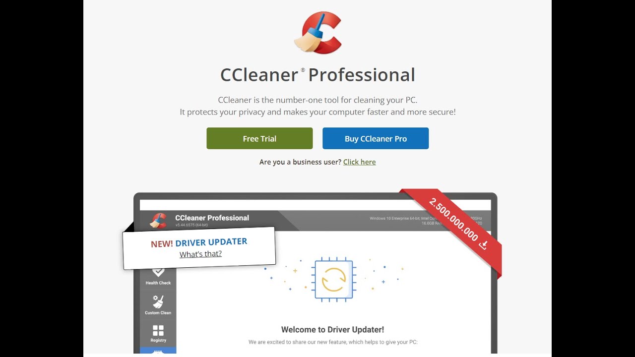 CCleaner Professional Review 5.85 - Driver Updater and Smart Cleaning ...
