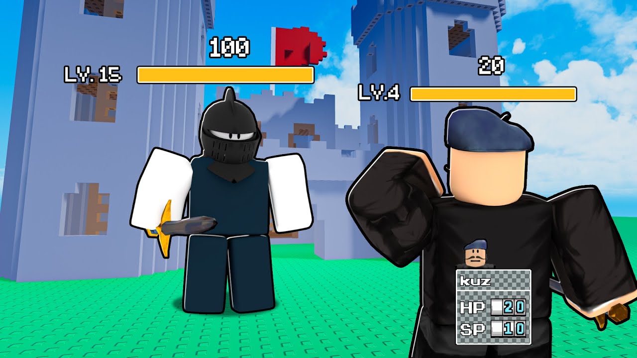 Fighting The Knight Boss??? (Block Tales) - YouTube