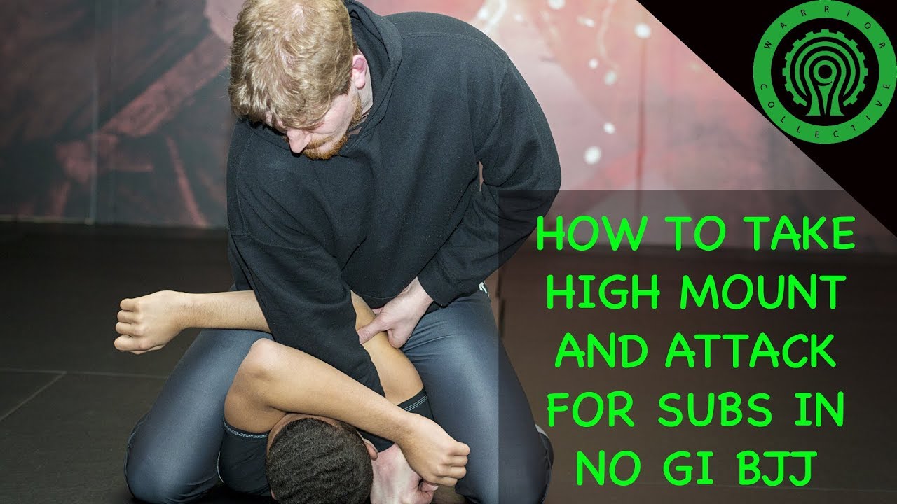 No Gi Jiu Jitsu Basics - Taking High Mount to Attack the Arm - YouTube