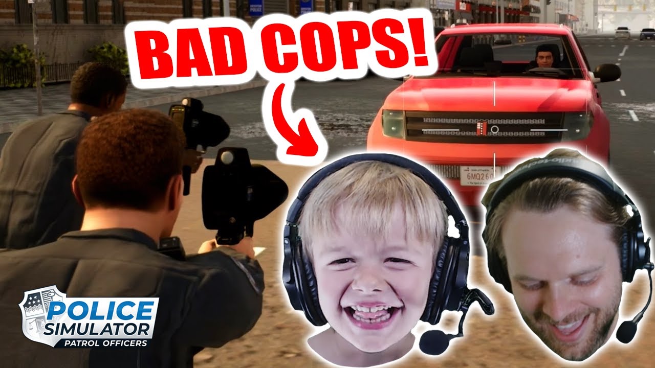 These COPS are out of control! | Police Simulator Video Game - YouTube