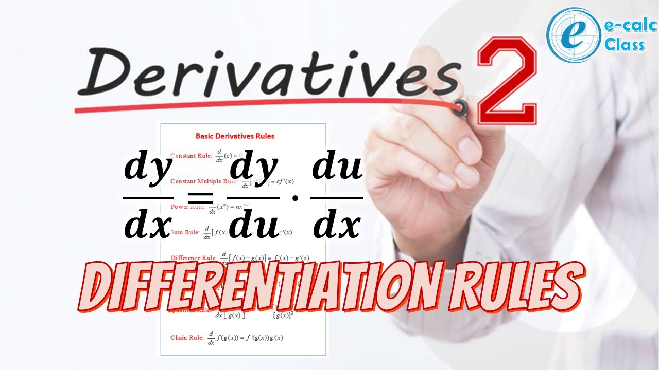 Differentiation Rules (Derivatives 02) - YouTube