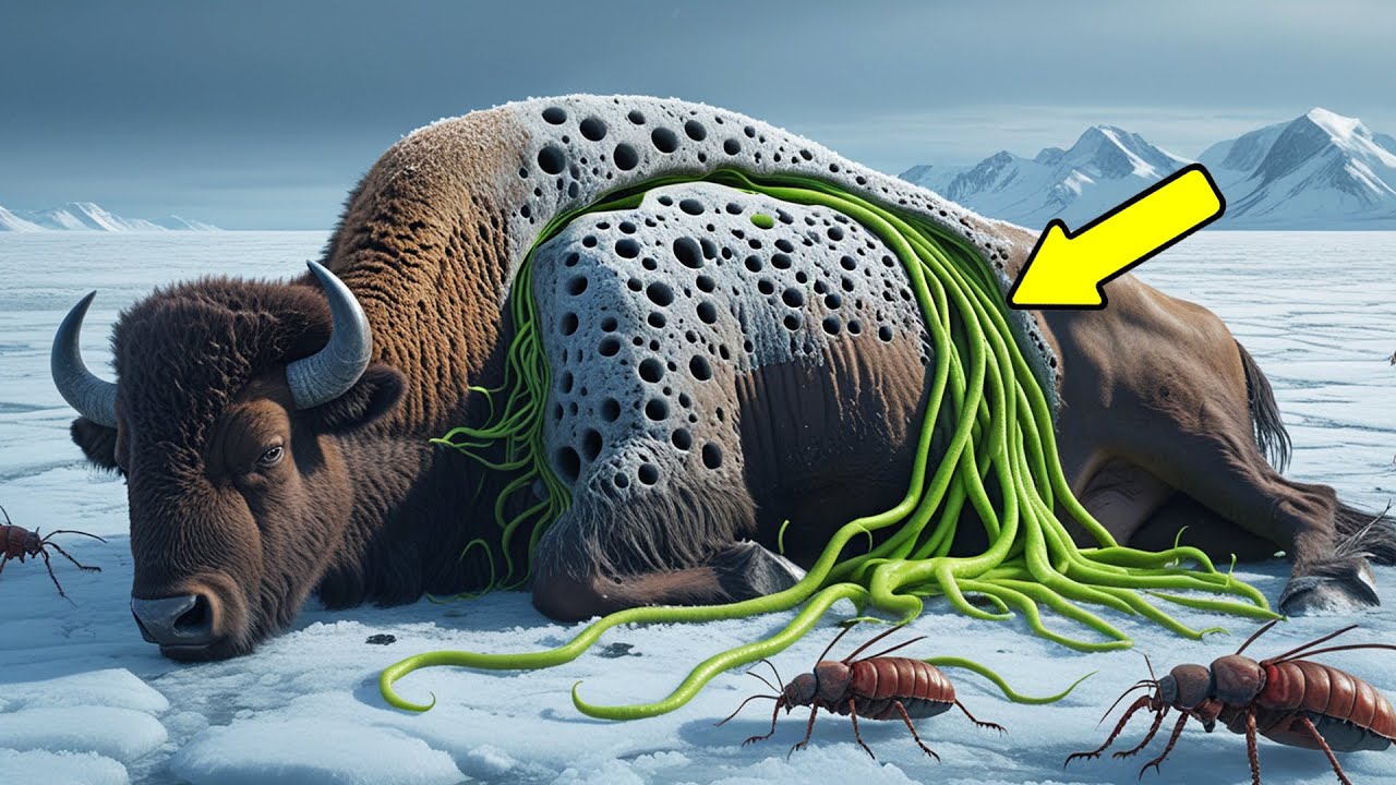 Rescuing an Injured Reindeer Covered in Honeycomb-like Holes | Amazing ...