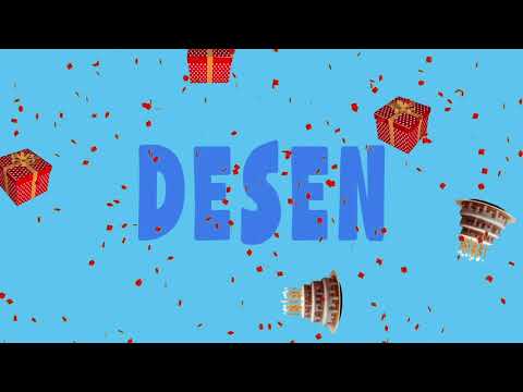 İyi ki doğdun DESEN - İsme Özel Ankara Havası Doğum Günü Şarkısı (FULL VERSİYON) (REKLAMSIZ)