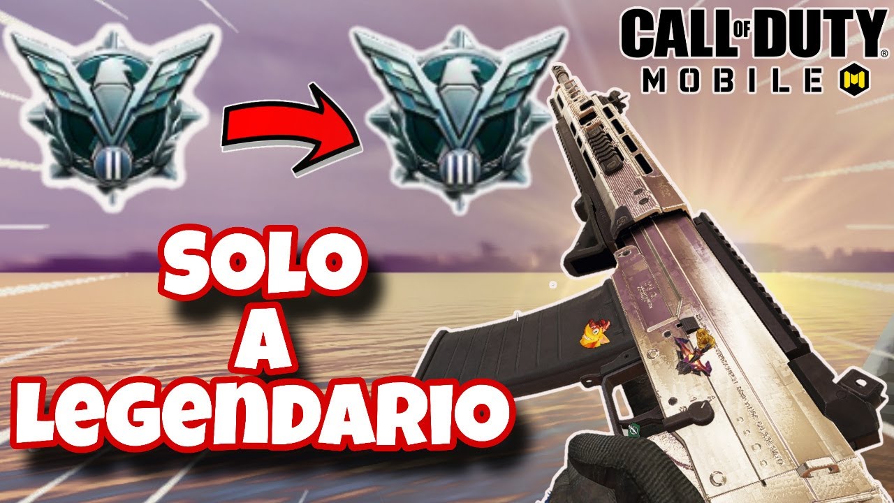 SOLO a LEGENDARIO en RANKEDS de COD MOBILE! *Ep.1* - YouTube