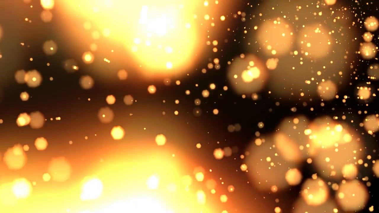 Particulas luces Amarillas - YouTube