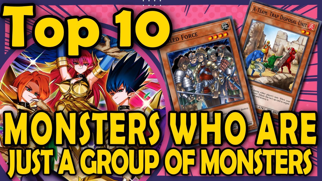 Top 10 Monsters Who Are Groups of Monsters - YouTube