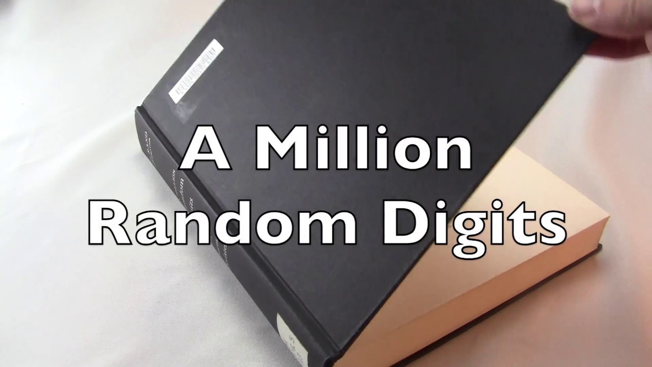 A Million Random Digits Review HowTo YouTube a-million-random-digits-review-howto-youtube