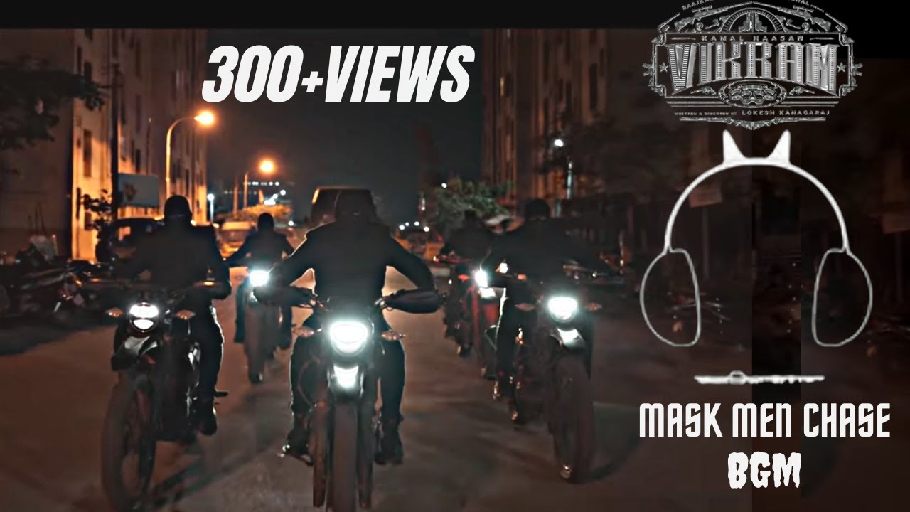 Mask Men Chase Bgm | Amar Chase Bgm | New Vikram Bgm | Fahadh Faasil ...