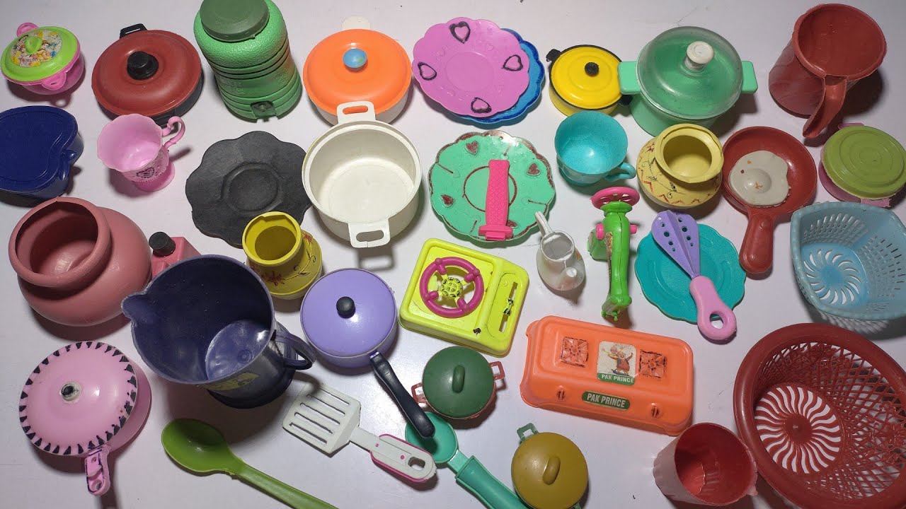 Miniature Kitchen Set | Hello Kitty Cooking Toy | Tiny Kitchen Set ...