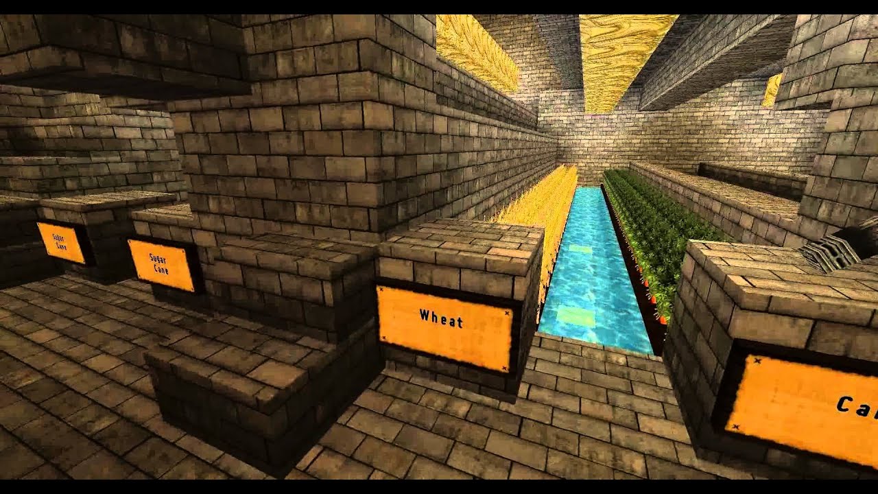 Minecraft - Castle Build Farming Supplement 1080p - YouTube