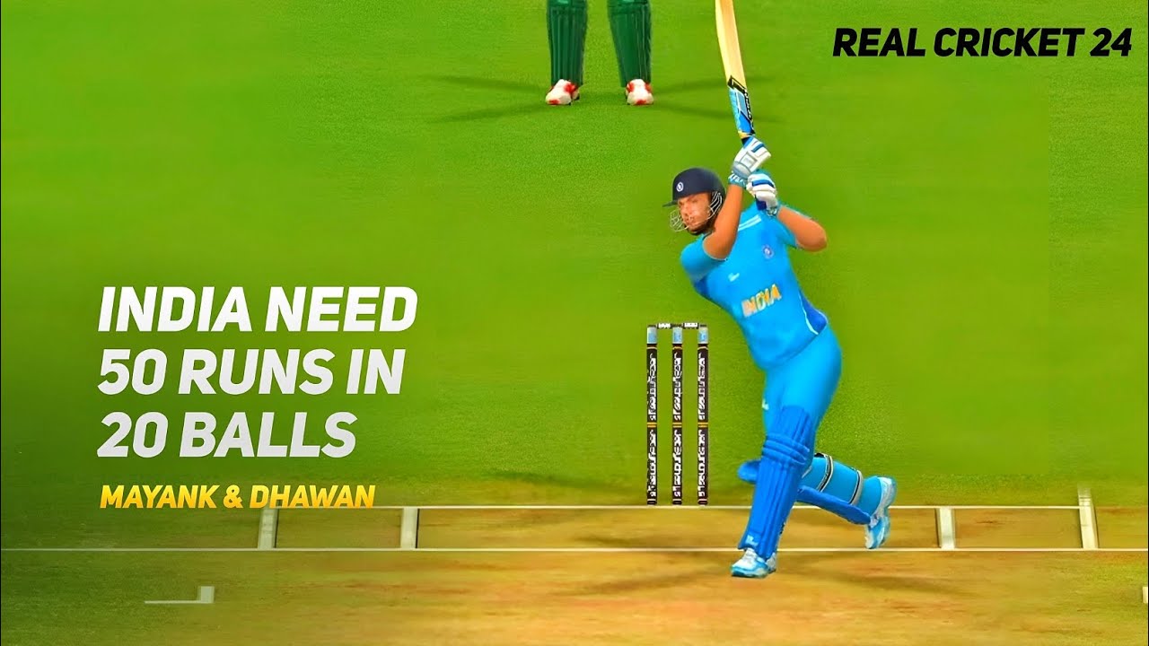 Team India chasing big target 50 runs in 20 Balls 😱 watch till end 🔥 ...