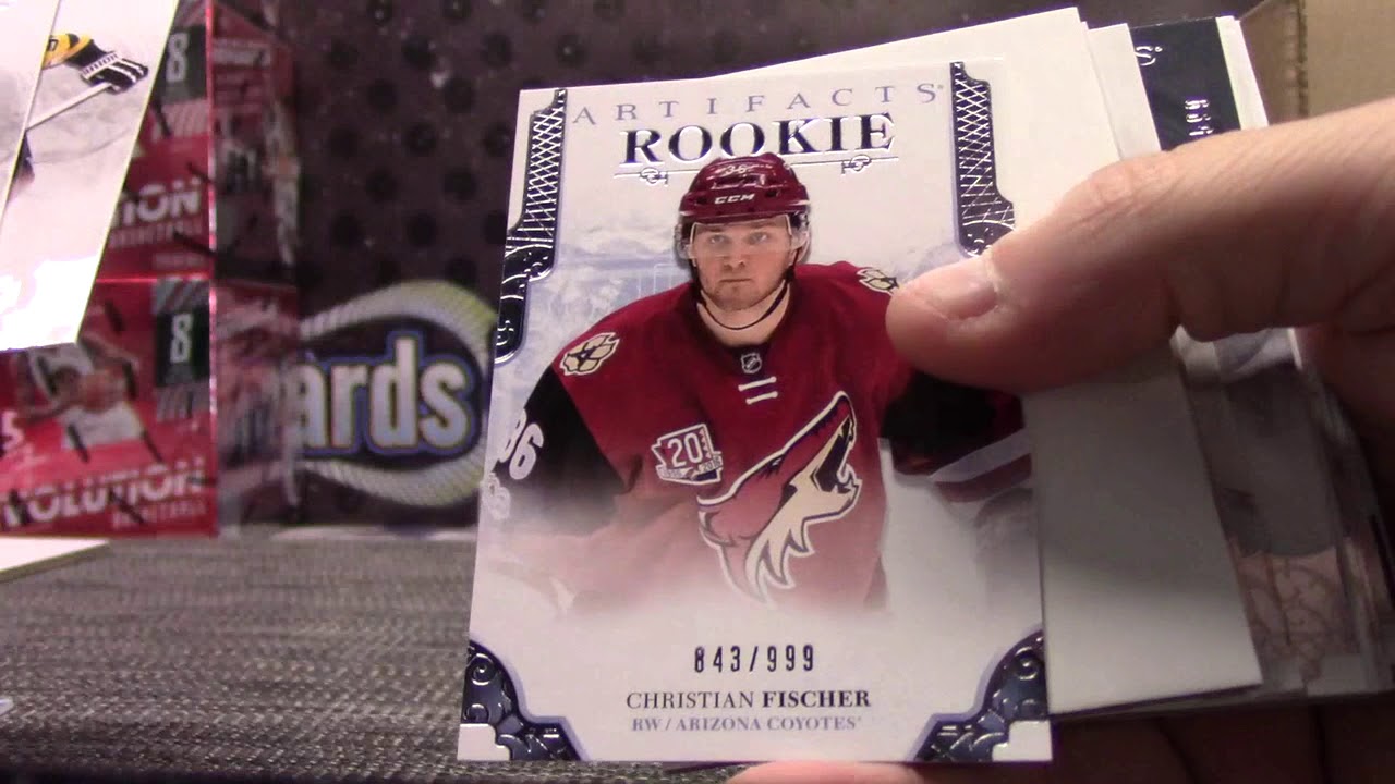 Slappy's 2017/18 Upper Deck Artifacts Hockey Box Break - YouTube