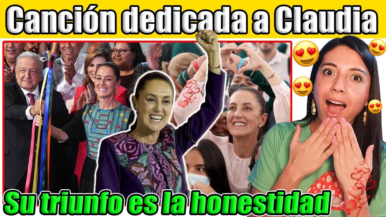 Emotiva cancion dedicada a Claudia, su triunfo es la honestidad y el ...