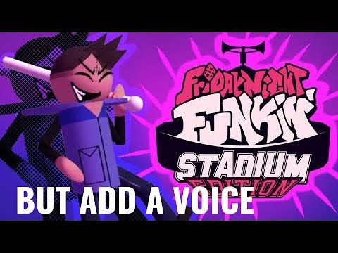 FNF STADIUM EDITION: PUNKAY SONG, but I added a voice - YouTube