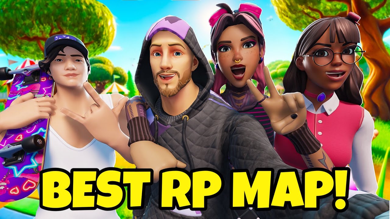THE *BEST* TEENAGER FORTNITE ROLEPLAY MAP! (Fortnite Creative Map Codes) - YouTube