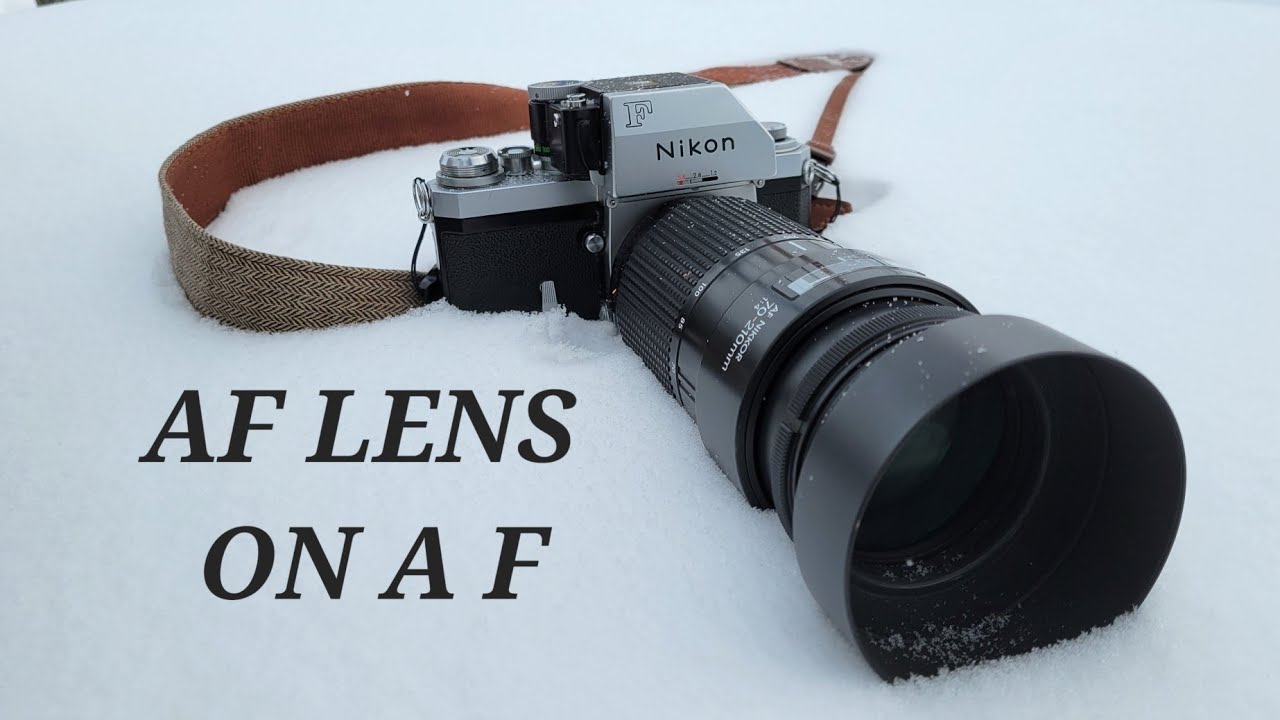 FILM PHOTOGRAPHY/ NIKON F STOP DOWN METERING/ AF 70-210MM F4 LENS ...