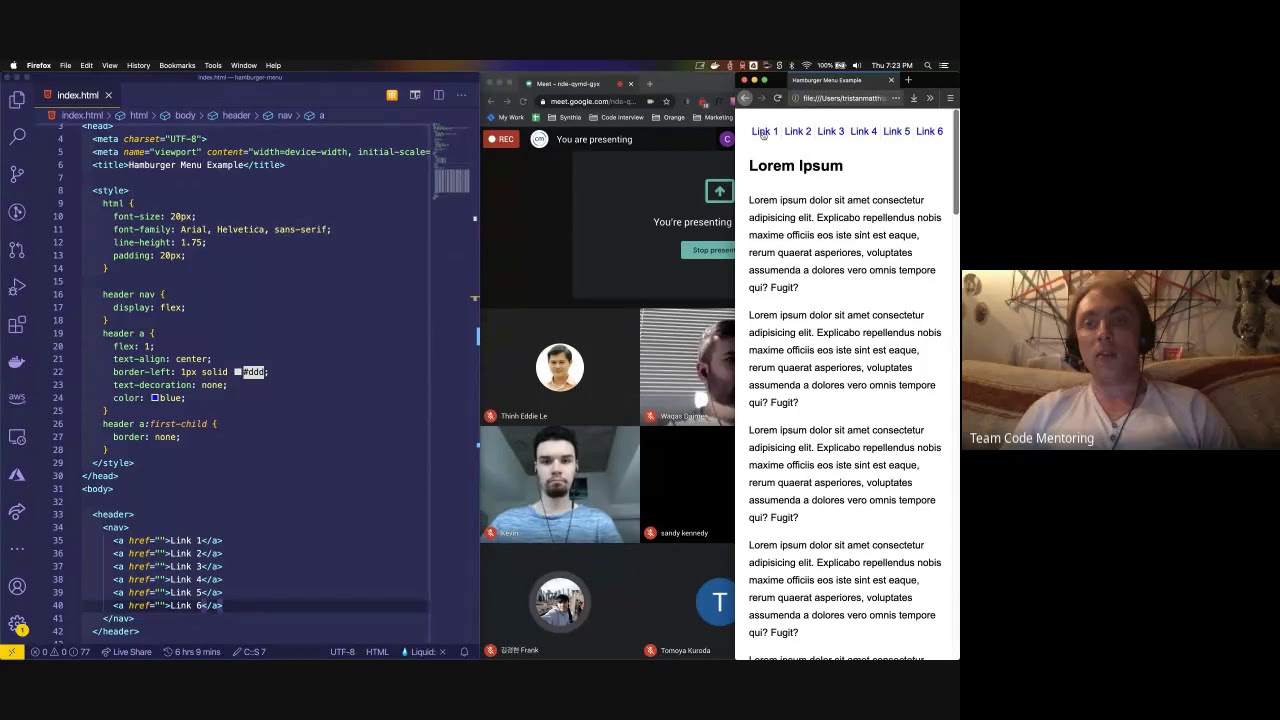 How To Make A Responsive Mobile Menu Html Css Youtube