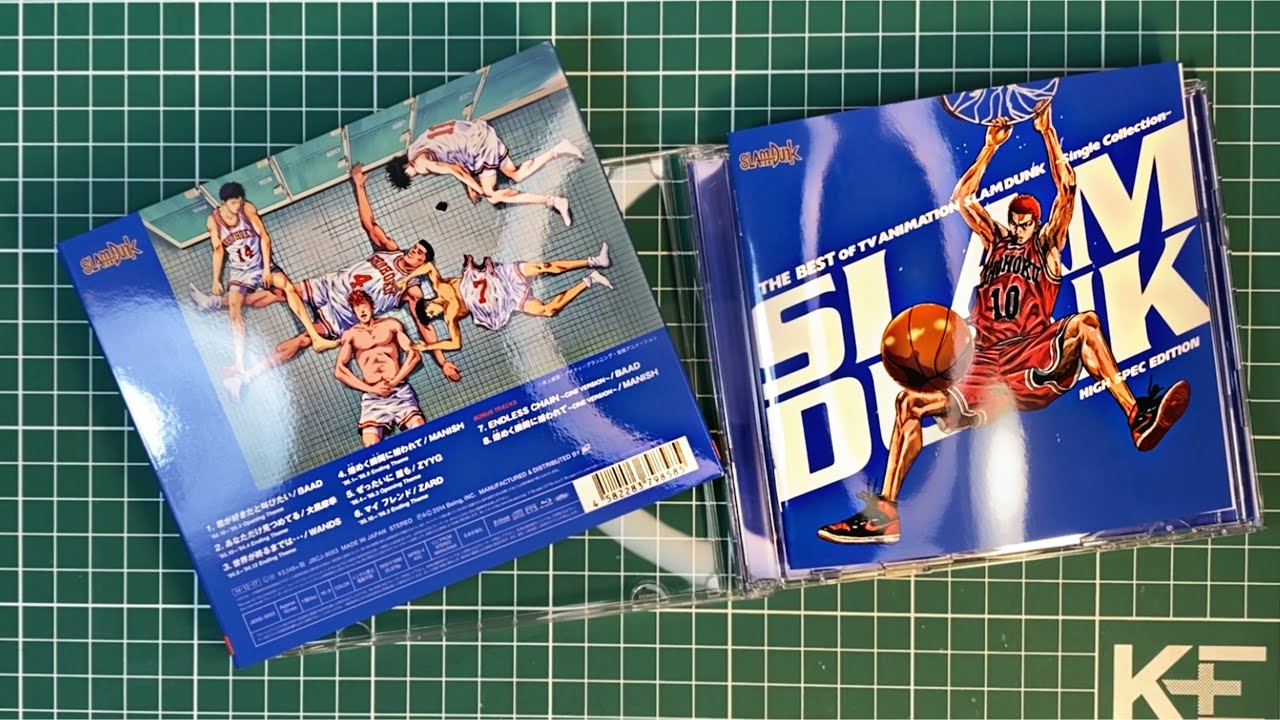 Review CD The Best Of TV Animation Slam Dunk - YouTube