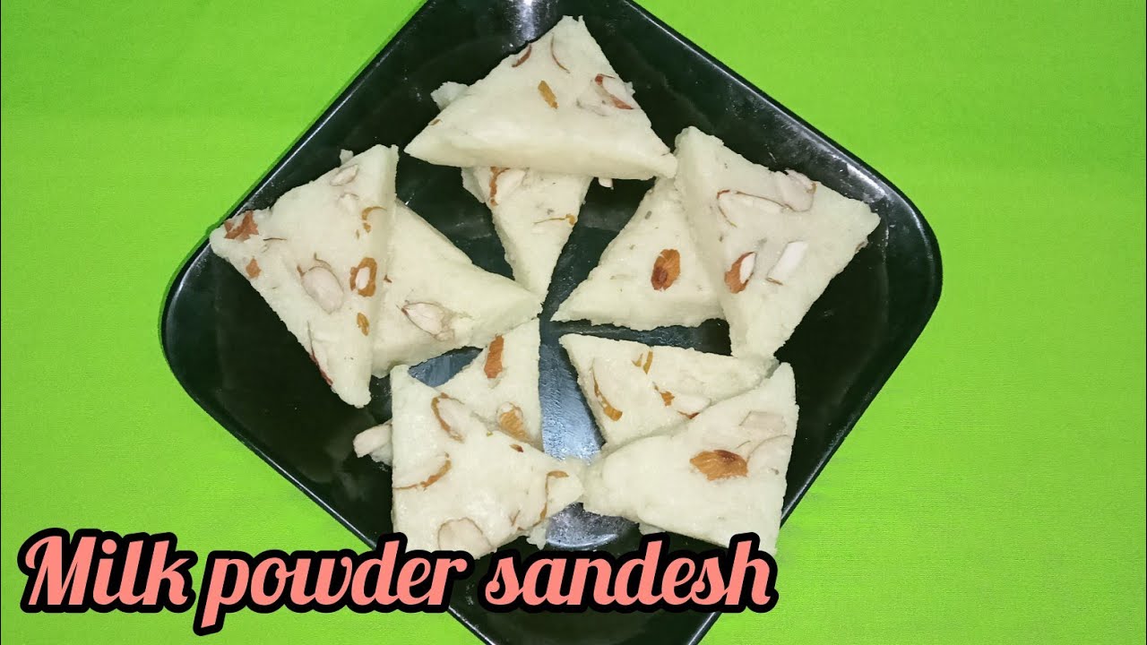 Milk powder sandesh recipe.sandesh recipe,milk powder sandesh,সন্দেশ ...