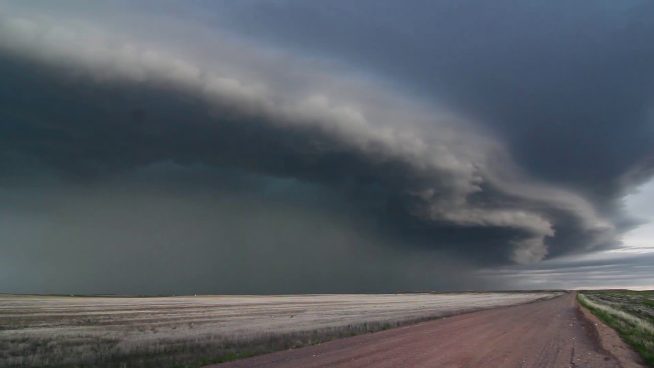 Albin, Wyoming - Funnels and pretty storm timelapse. 4/25/16 - YouTube
