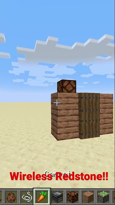 Wireless Redstone!! - YouTube