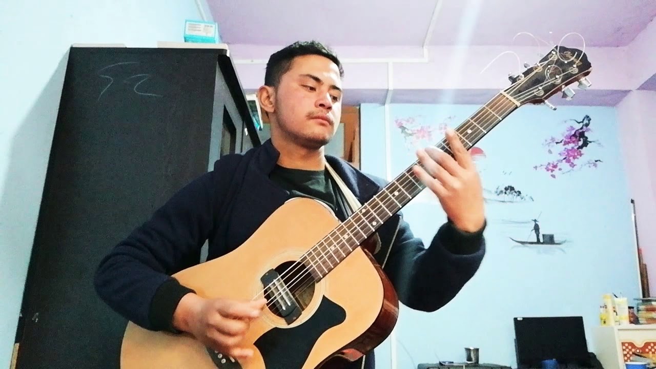 New metal (Daniel Padim) acoustic cover - YouTube