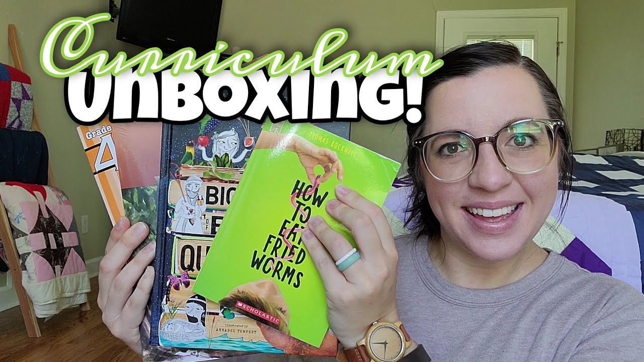 2021-2022 HOMESCHOOL CURRICULUM UNBOXING!! | Amazon, TGTB, Notgrass ...