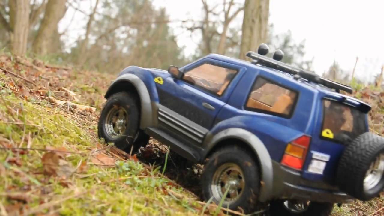 www.rc-trial.pl - Mitsubishi Pajero by Przemo - part 1 - YouTube